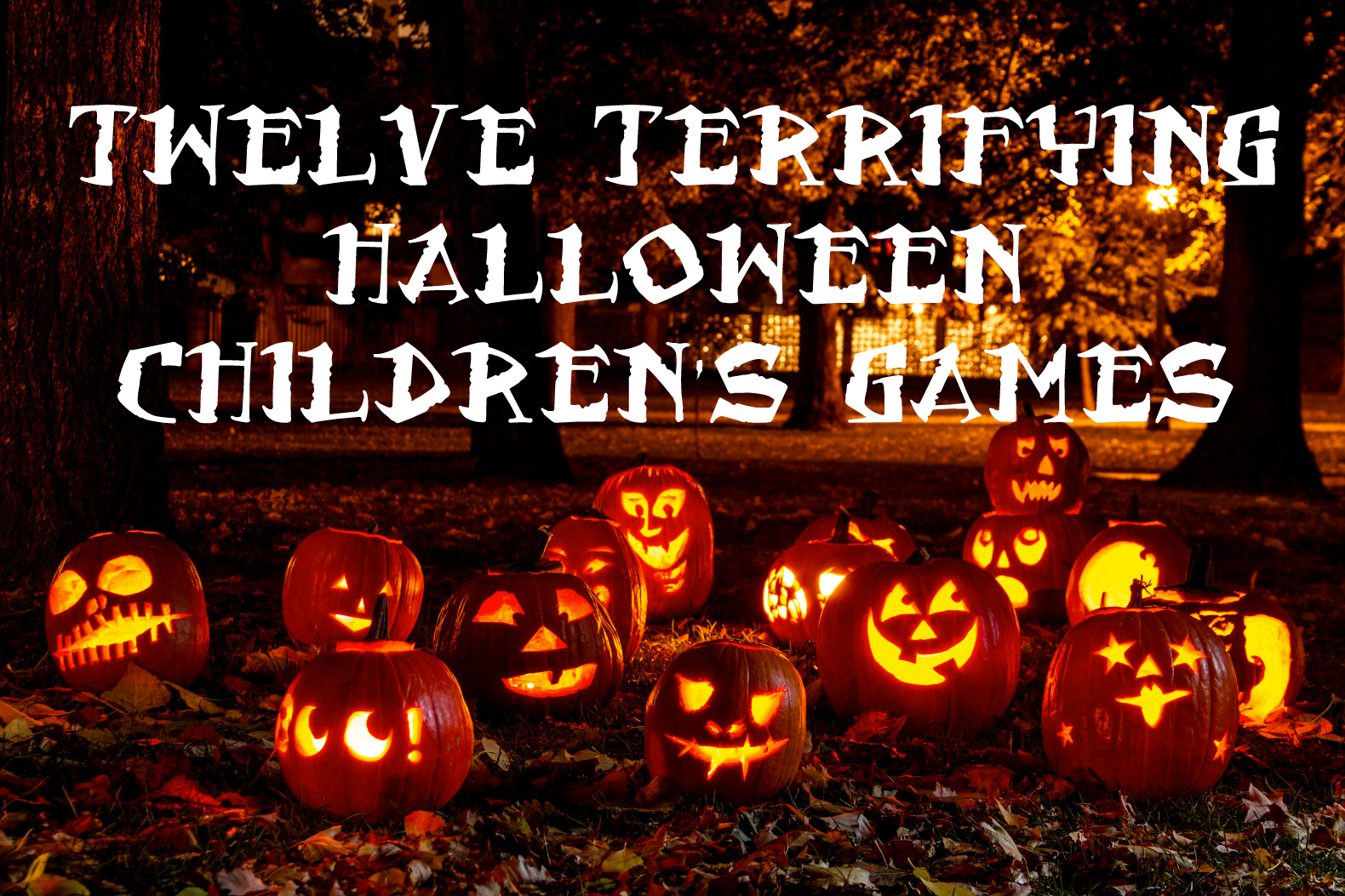 Twelve Terrifying Halloween Children's Games - RachelSwirl